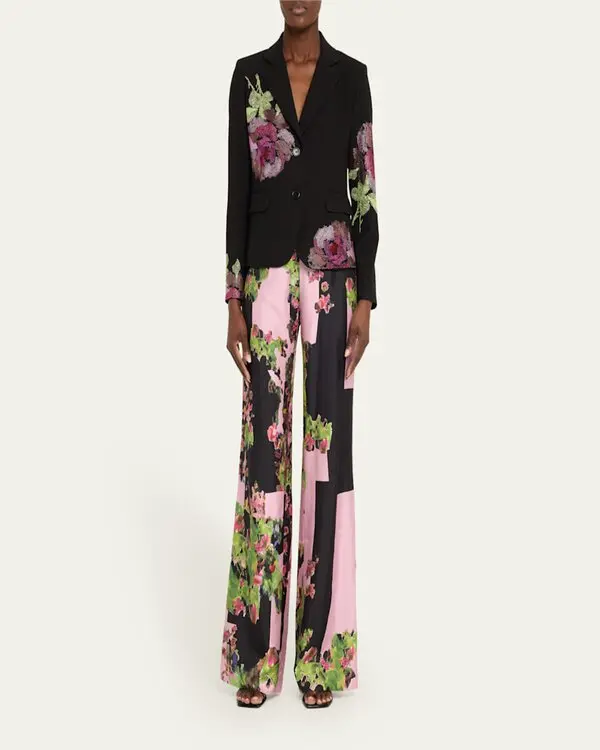 Libertine American Beauty Printed Short Blazer