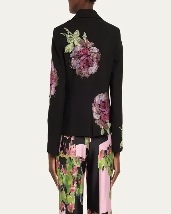 Libertine American Beauty Printed Short Blazer