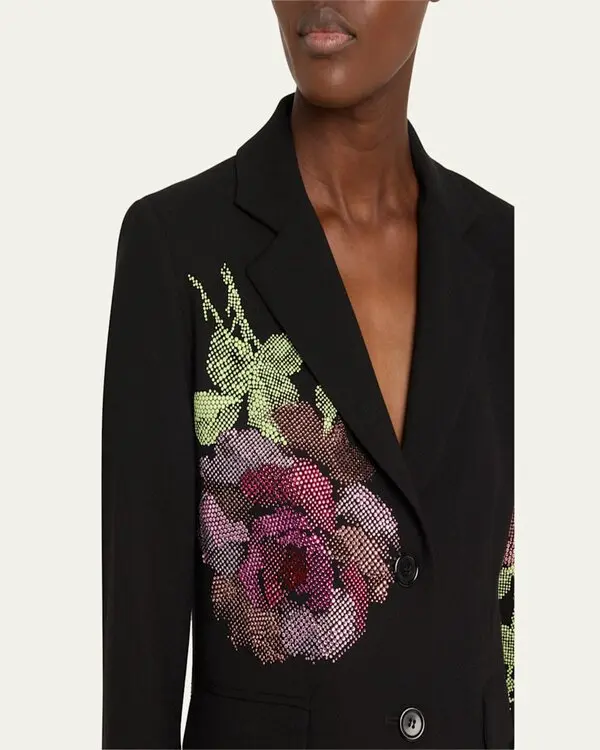 Libertine American Beauty Printed Short Blazer