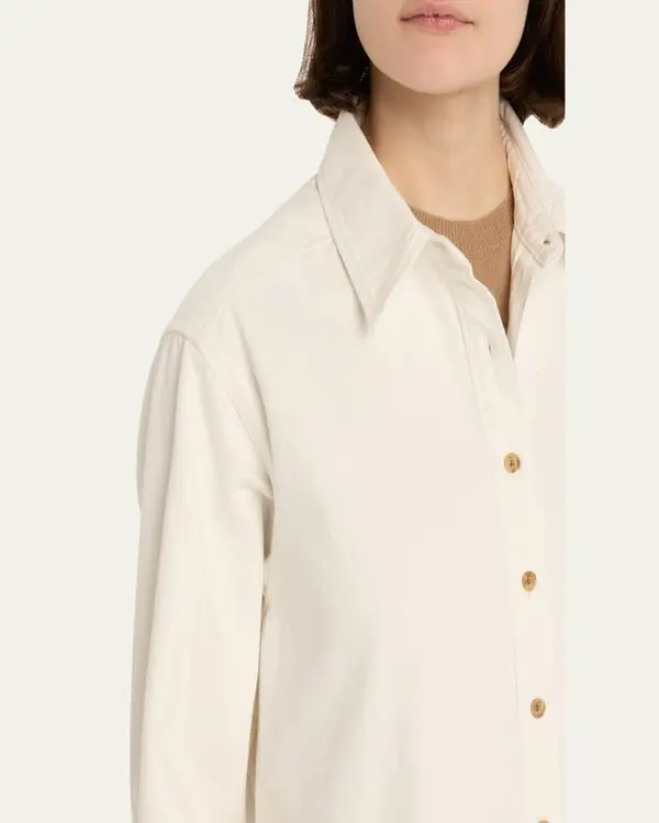 Still Here Denim Day Shirt