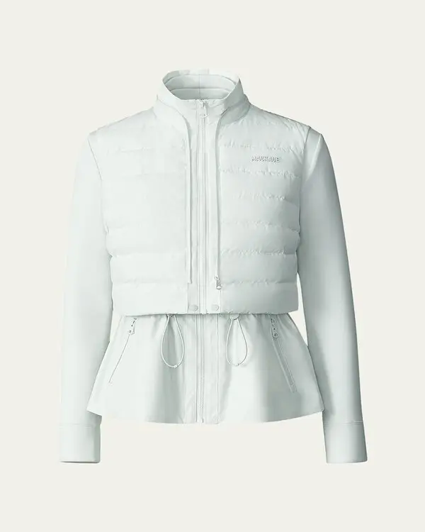 Mackage Priscilla 3-in-1 Hybrid Jacket - Cream