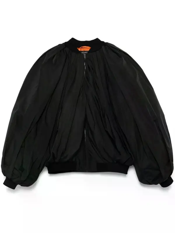 Balenciaga Draped Bomber Jacket