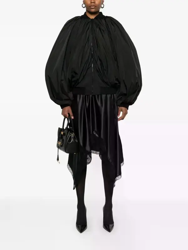 Balenciaga Draped Bomber Jacket