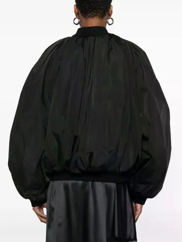 Balenciaga Draped Bomber Jacket