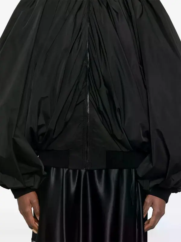 Balenciaga Draped Bomber Jacket