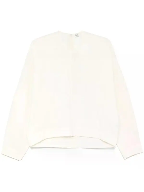 TOTEME Batwing Top - Neutrals