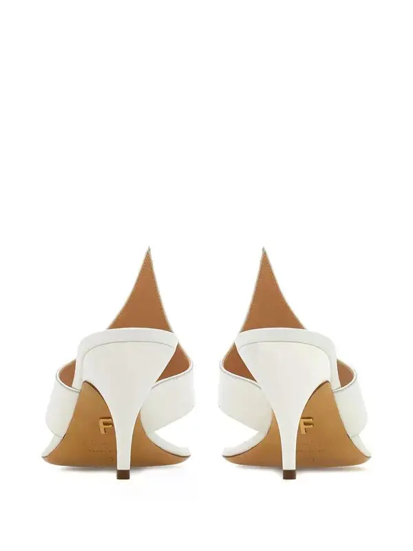 FERRAGAMO Fiamma Sandals - White