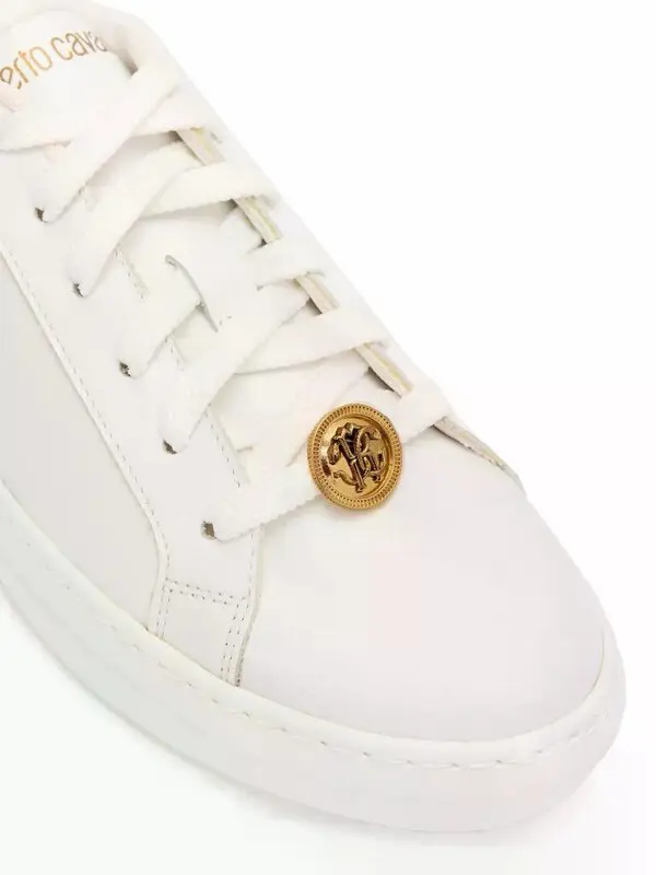 Roberto Cavalli Leather Sneakers