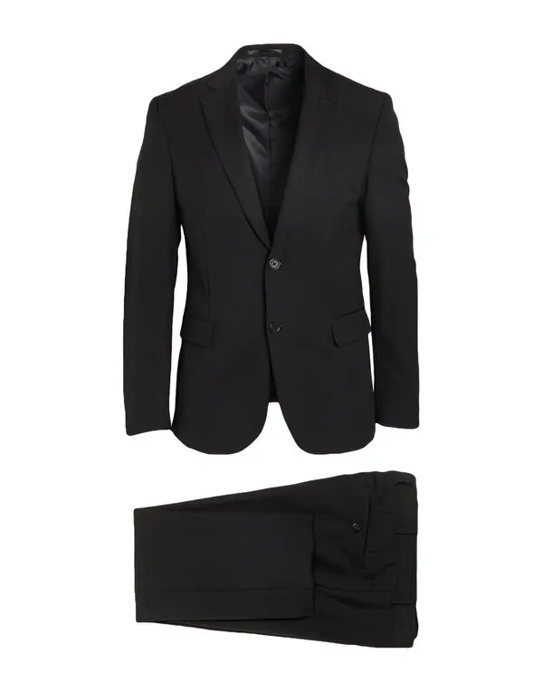 Pal Zileri Suit Size Wool - Black