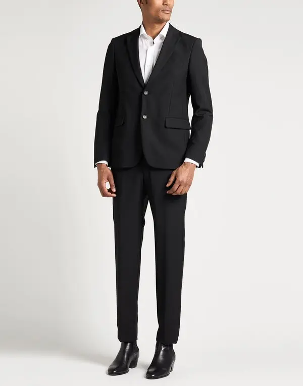 Pal Zileri Suit Size Wool - Black