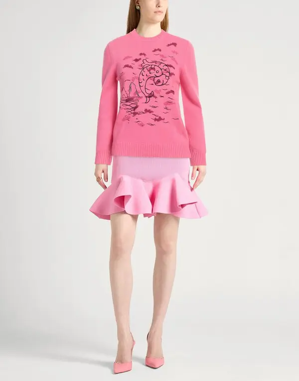Emilio Pucci Embroidered Wool Sweater
