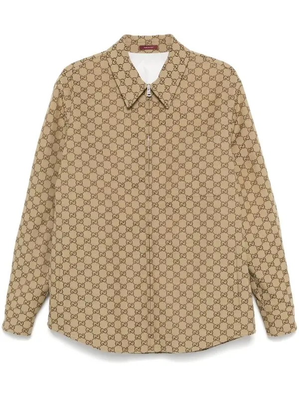 Gucci Gg Supreme Canvas Overshirt