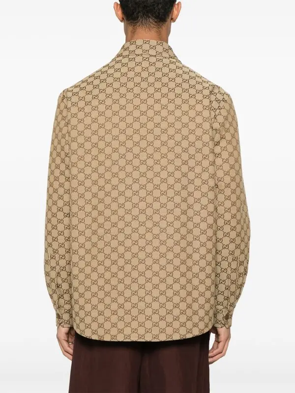 Gucci Gg Supreme Canvas Overshirt