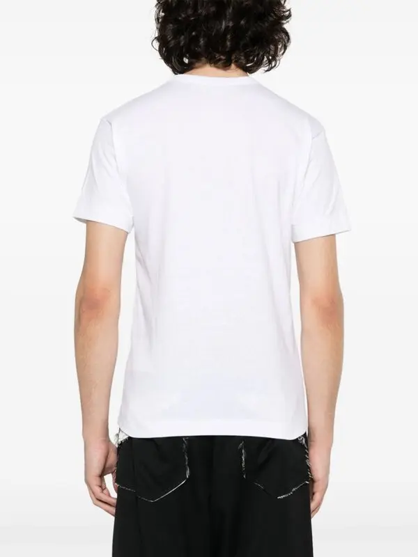 Comme Des Garçons Heart Cotton T Shirt