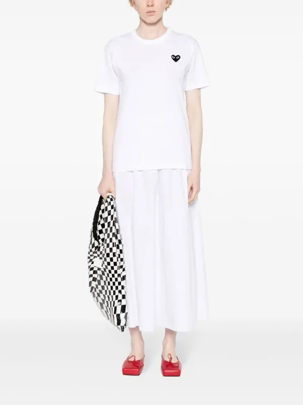 Comme Des Garçons Heart Cotton T Shirt