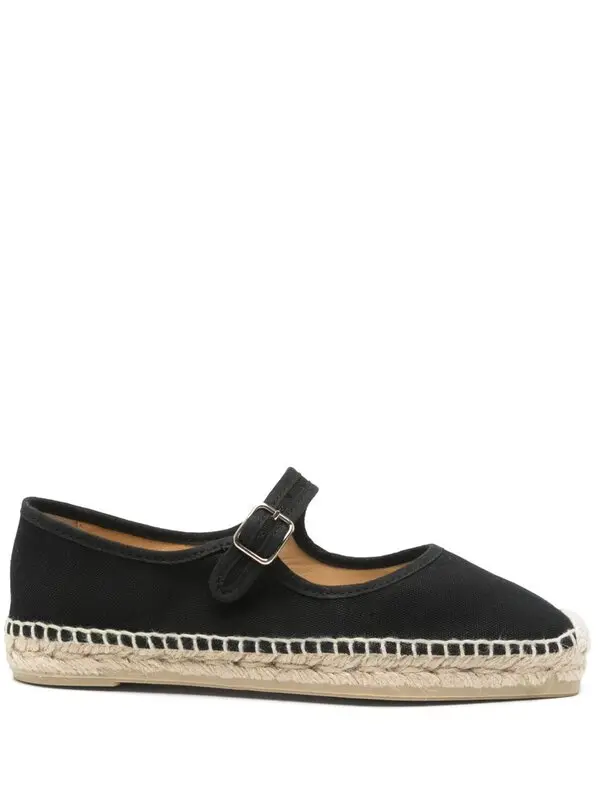 CastaÑer Padua Canvas Espadrilles - Black