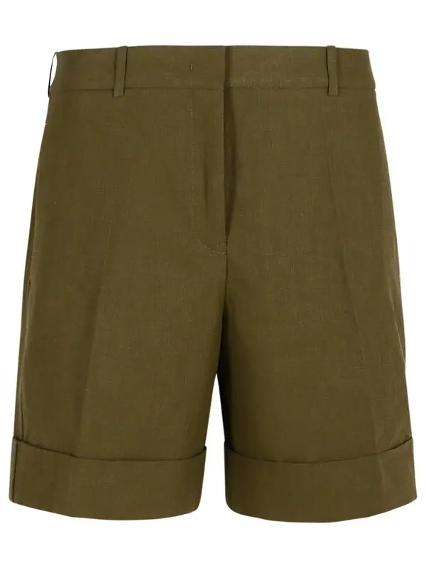 JIL SANDER Linen Shorts