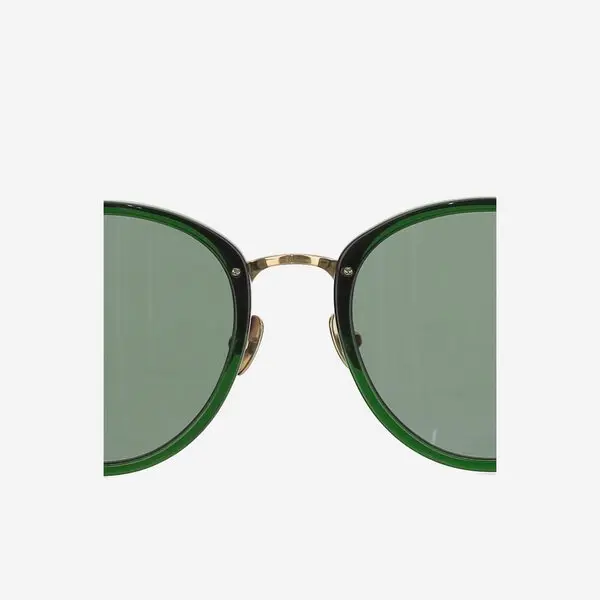 Linda Farrow Calthorpe Sunglasses - Green