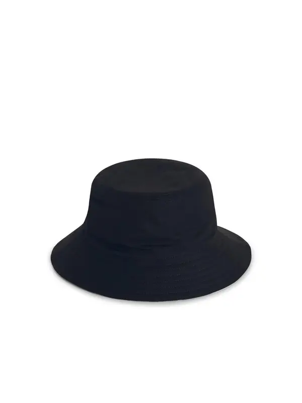 Burberry Cotton Bucket Hat - Black