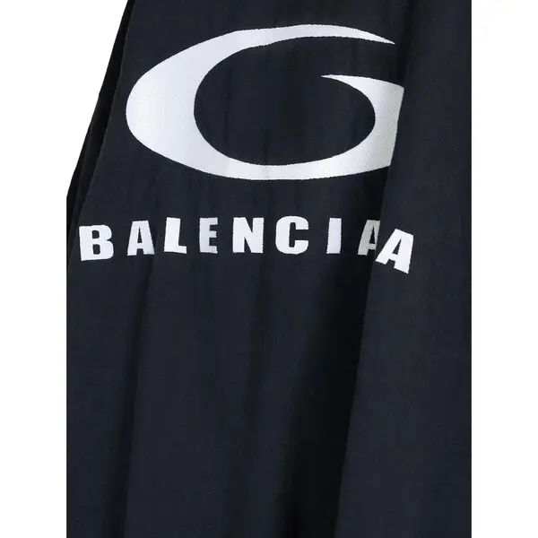 Balenciaga Icon Print T-Shirt Dress In Black - 37% Off | Editorialist