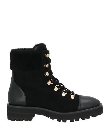 STUART WEITZMAN Leather Lace-up Ankle Boots