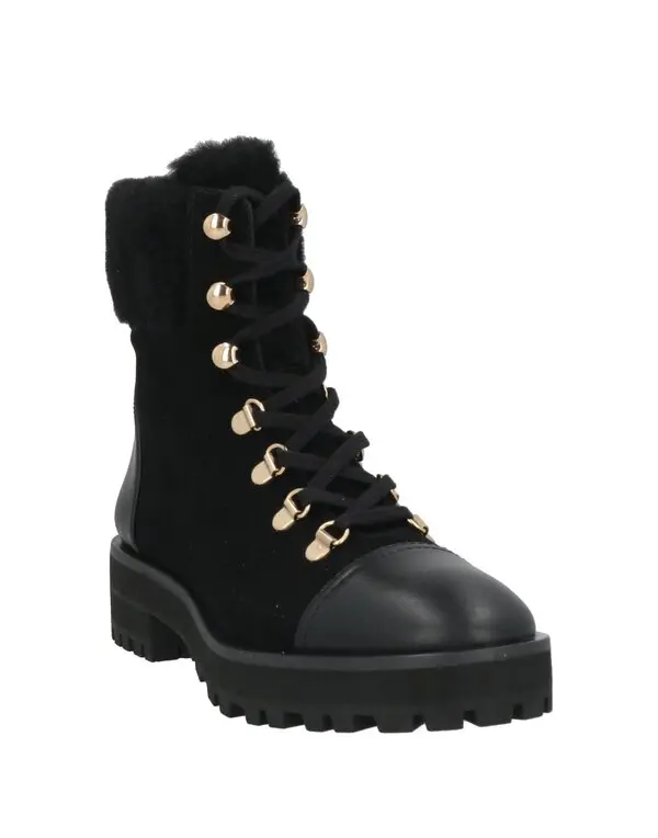 STUART WEITZMAN Leather Lace-up Ankle Boots