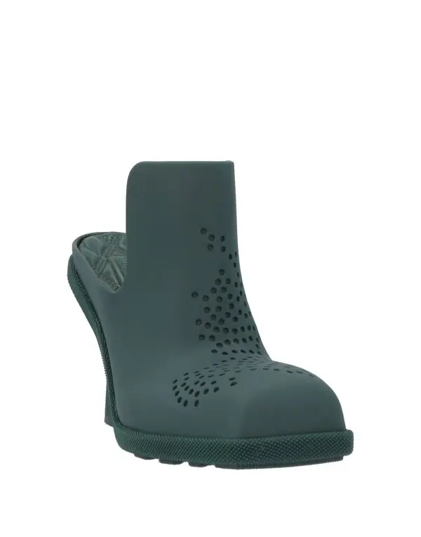 Burberry Rubber Mules - Green
