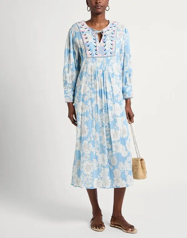 feminine long sleeve dress Natural Long Sleeve Linen Maxi Dress from NikkaPlace main image 0