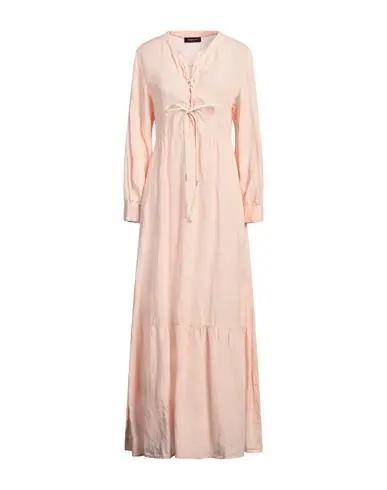 Fabiana Filippi Long Sleeve Maxi Dress - Pink