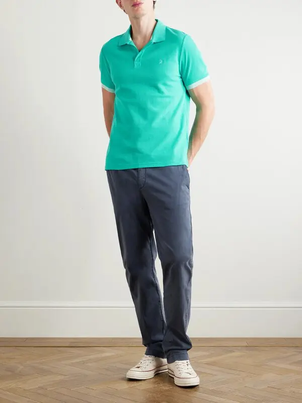 Vilebrequin Clemence Slim-fit Tencel™ Lyocell-blend Trousers - Blue