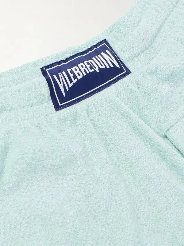 Vilebrequin Bolide Straight-leg Terry Shorts - Blue