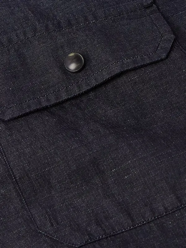 Zegna Slim-fit Cotton And Linen-blend Twill Shirt