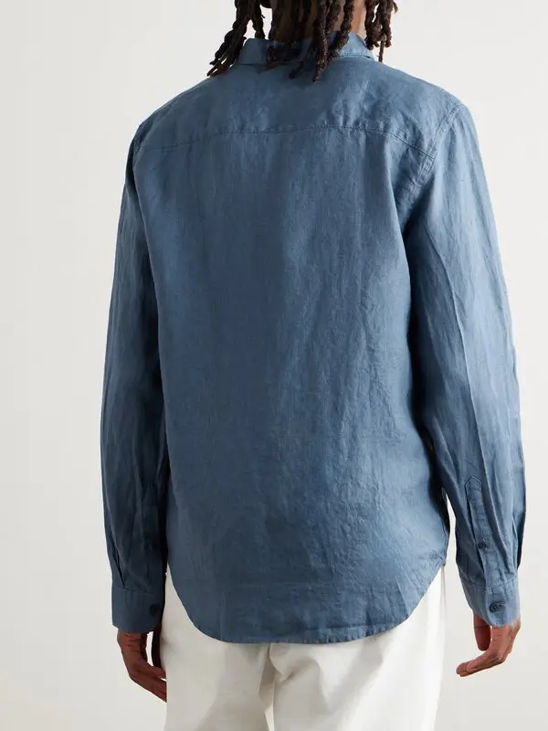 Nn07 Enzo 5708 Linen Shirt