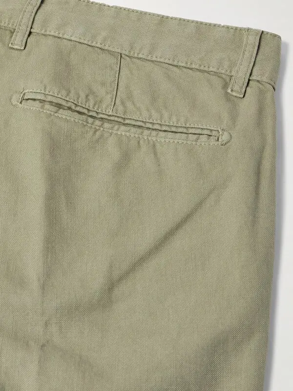 Massimo Alba Winch2 Slim-fit Straight-leg Trousers