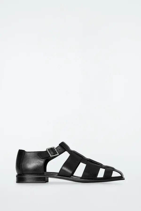 Cos Leather Fisherman Sandals