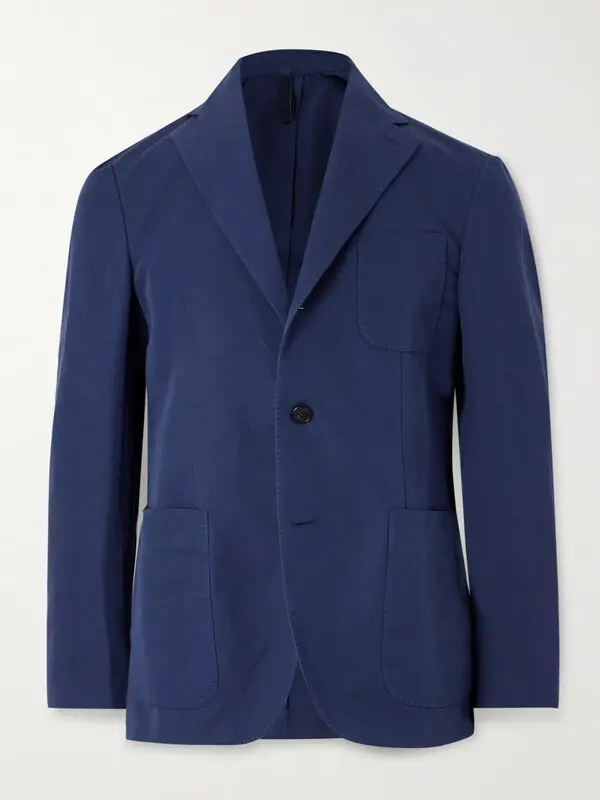 SLOWEAR Incotex Venezia 1951 Garment-dyed Chinolino Suit Jacket
