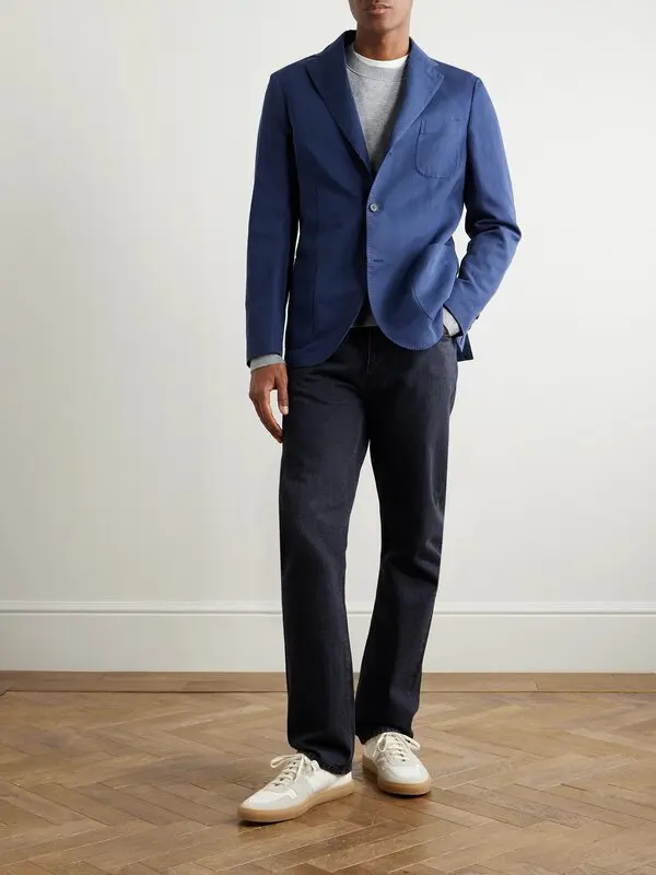 SLOWEAR Incotex Venezia 1951 Garment-dyed Chinolino Suit Jacket