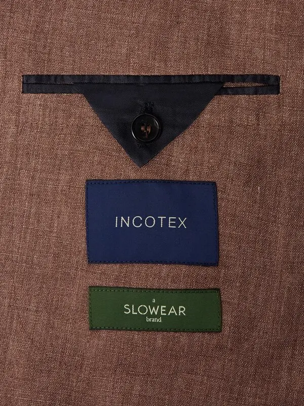 SLOWEAR Venezia 1951 Slim-fit Garment-dyed Linen Suit Jacket