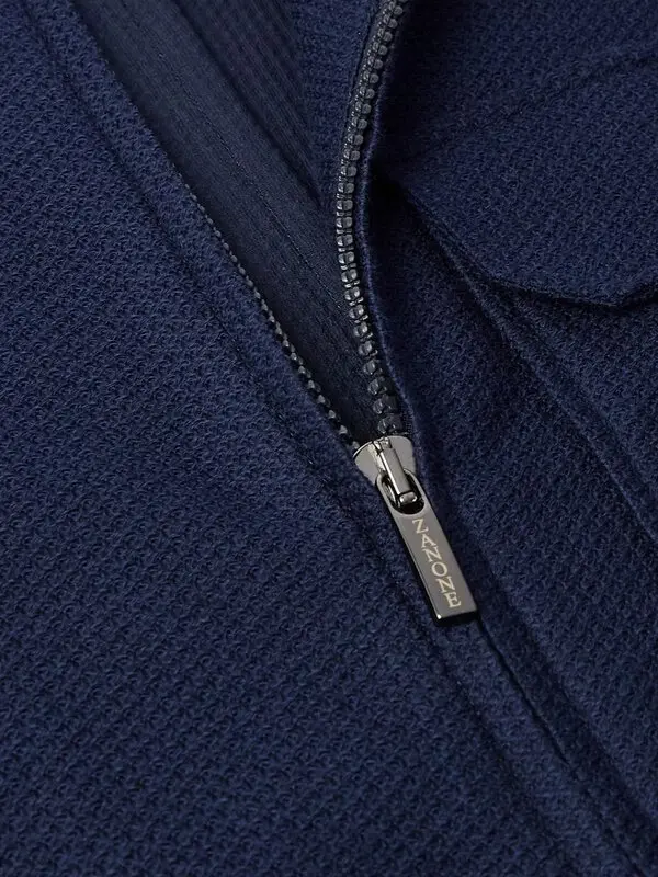 SLOWEAR Zanone Cotton Zip-up Jacket