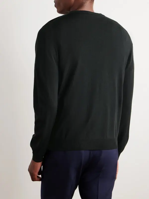 SLOWEAR Slim-fit Flexwool Sweater