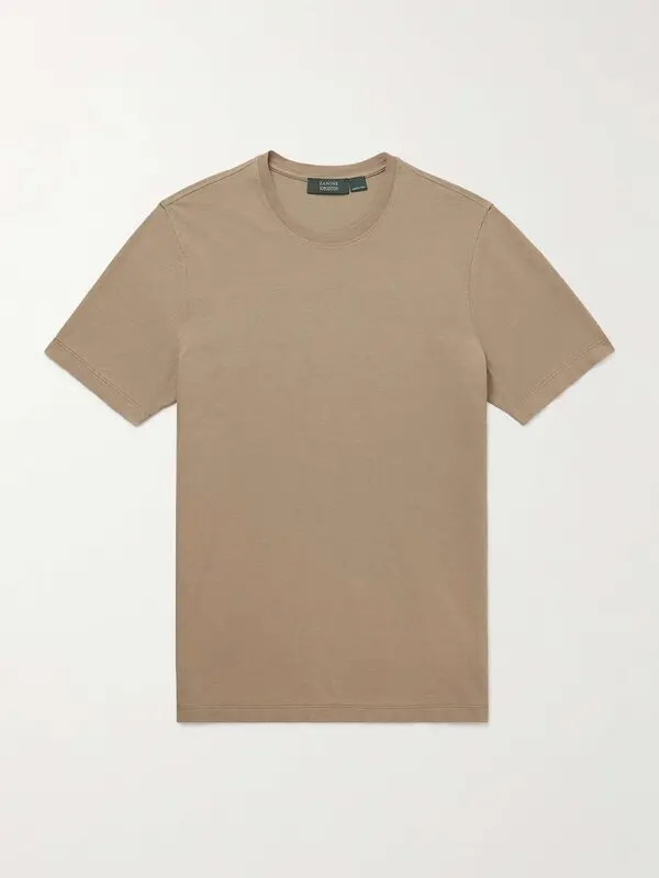 SLOWEAR Incotex Cotton-jersey T-shirt