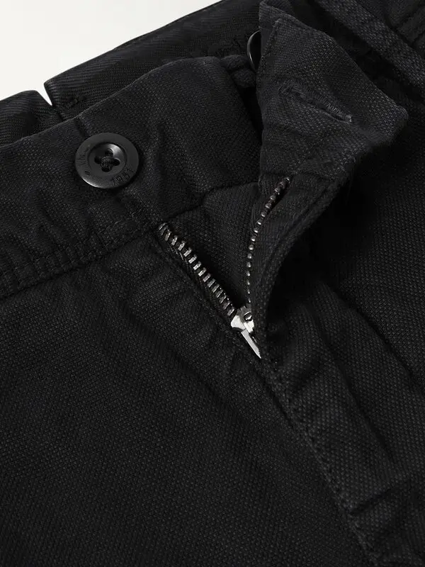 SLOWEAR Incotex Slim-fit 'panama' Stretch-cotton Canvas Trousers