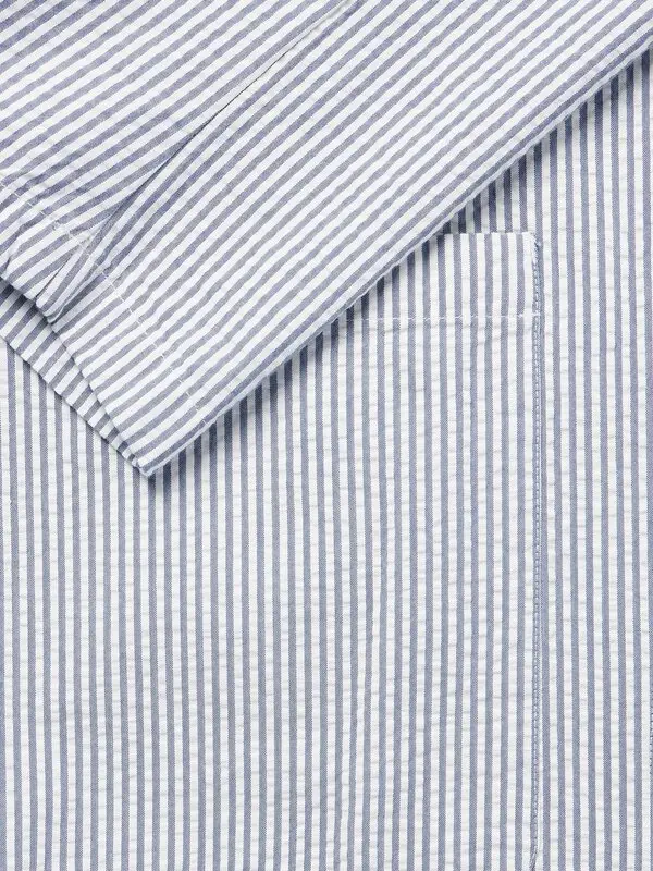 Hartford Striped Cotton-seersucker Blazer