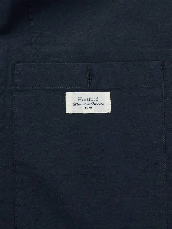 Hartford Jonny Unstructured Stretch-cotton Suit Jacket