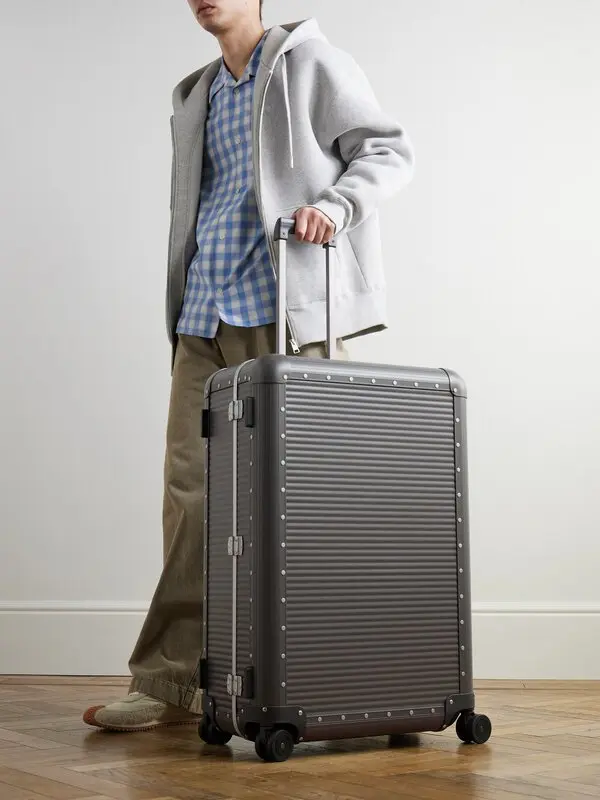 FPM MILANO Bank Spinner 76cm Leather-trimmed Polycarbonate Suitcase