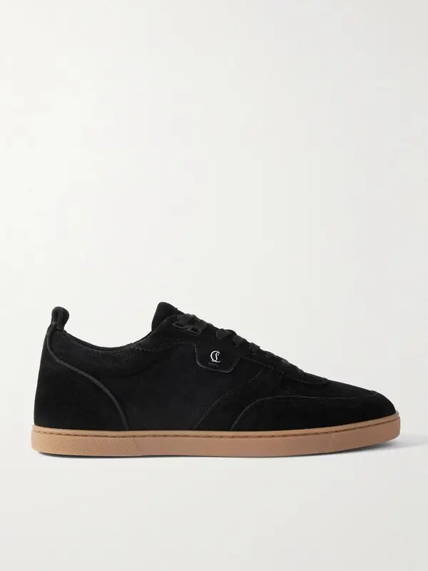 CHRISTIAN LOUBOUTIN Tutti Rui Perforated Suede Sneakers