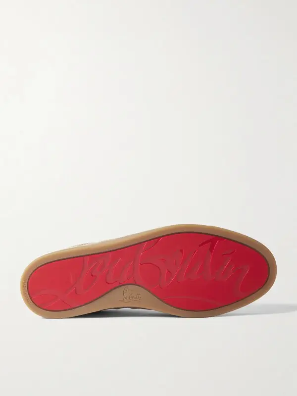 CHRISTIAN LOUBOUTIN Tutti Rui Perforated Suede Sneakers