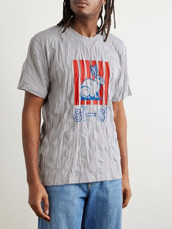 Bottega Veneta Printed Jersey T-shirt