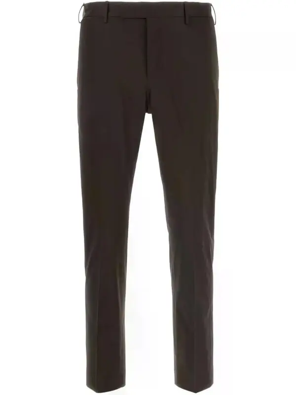 PT TORINO Slim-cut Trousers - Brown