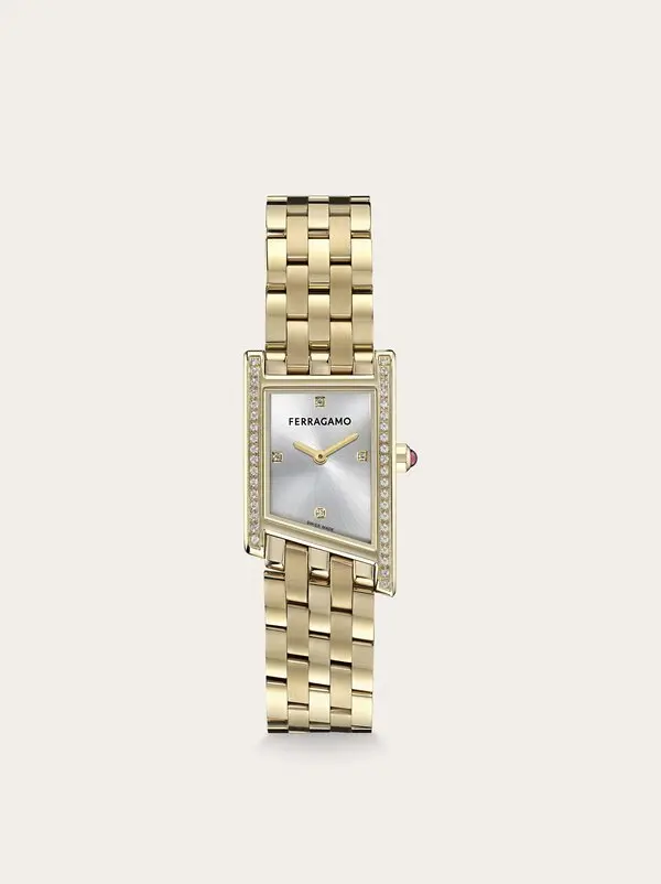 FERRAGAMO Asymetrique Watch - Gold